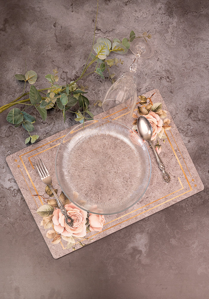 Dining Table Placemats - Floral Grace